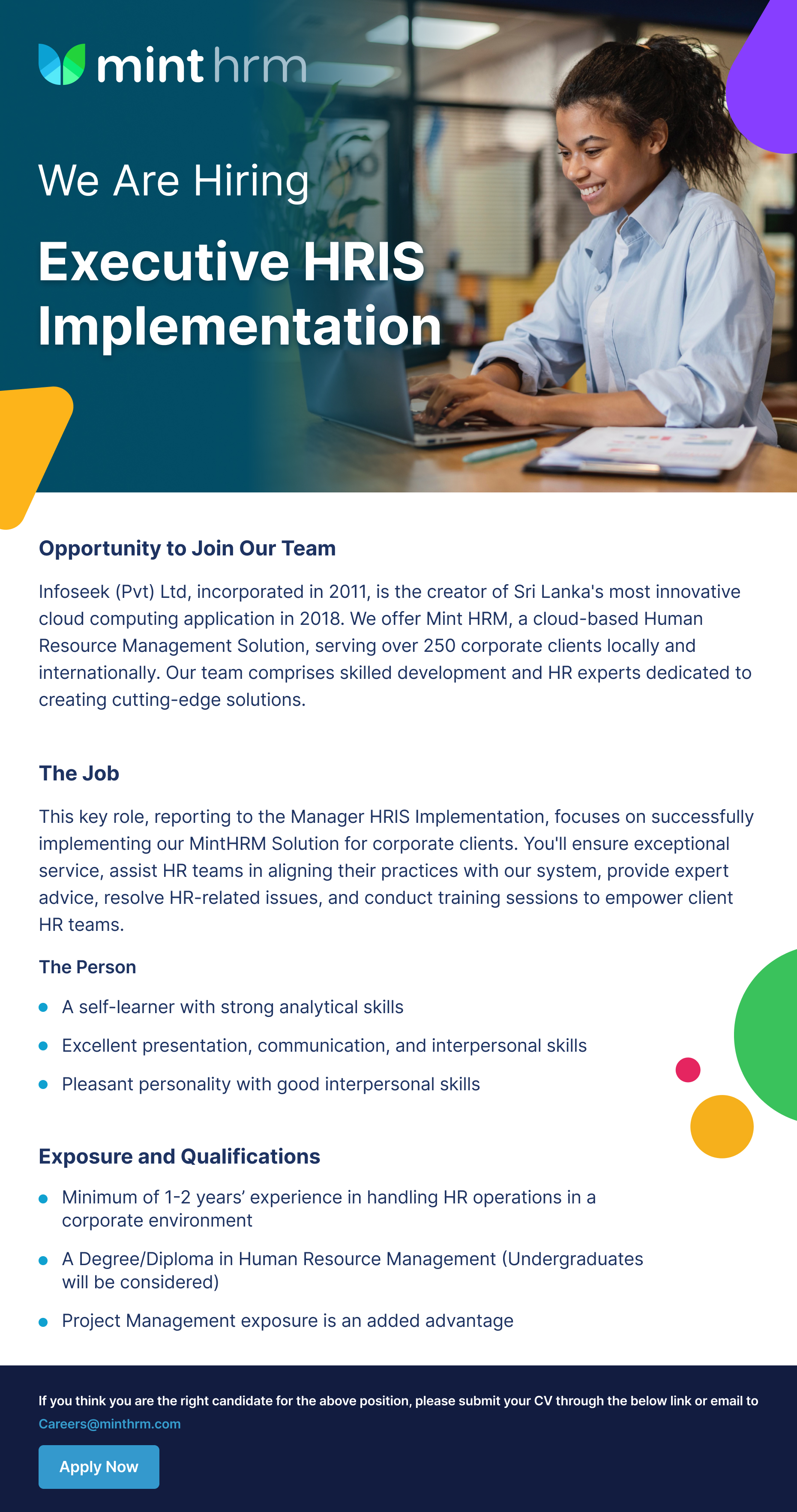 Human Resource Information system - WebAdd ThirdParty